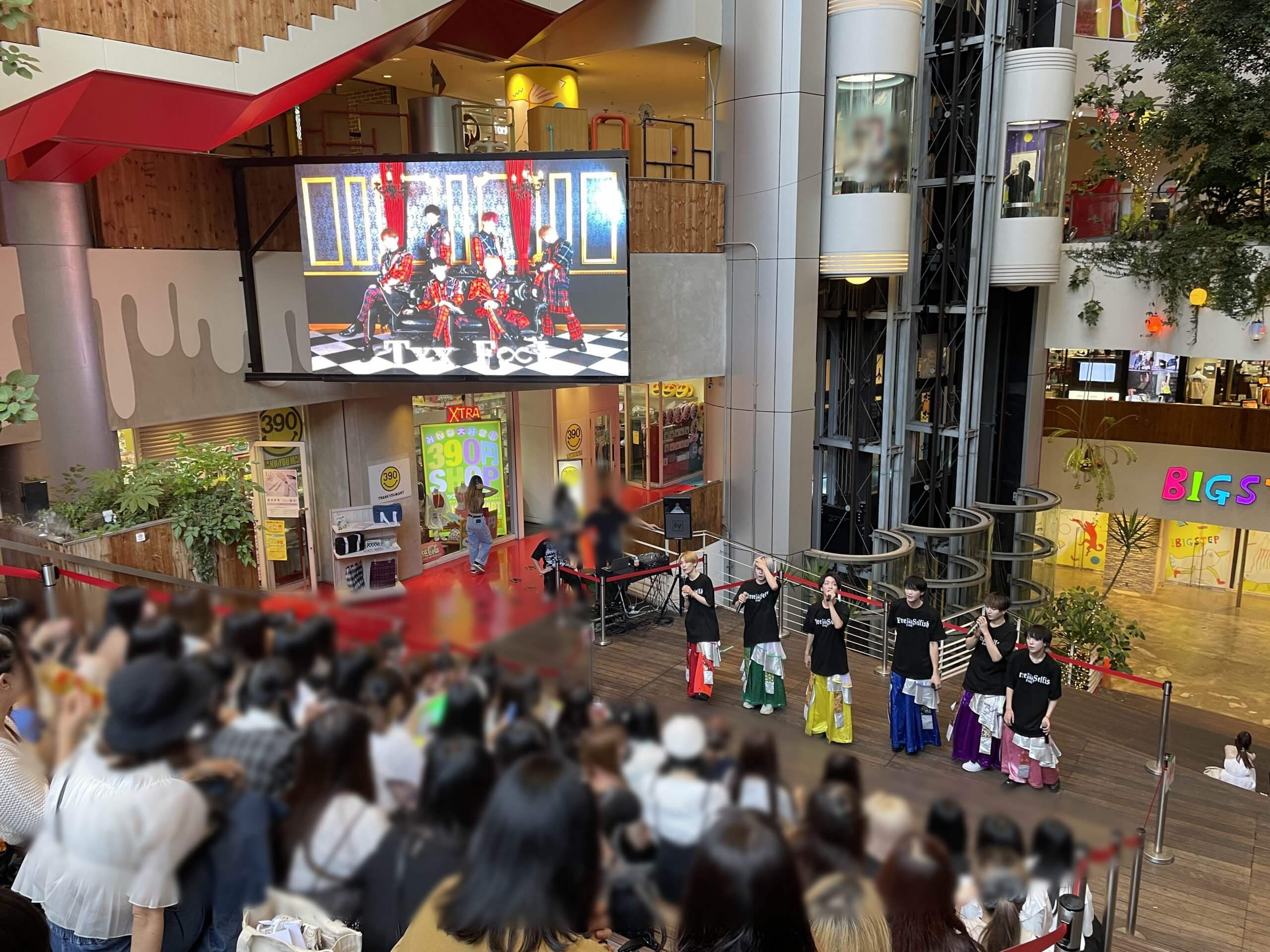 【イベント事例（企画、ブッキング、運営）】「心斎橋BIGSTEP B1F大階段踊り場スペース」でイベント開催 ～イベントのことならダイキサウンド～